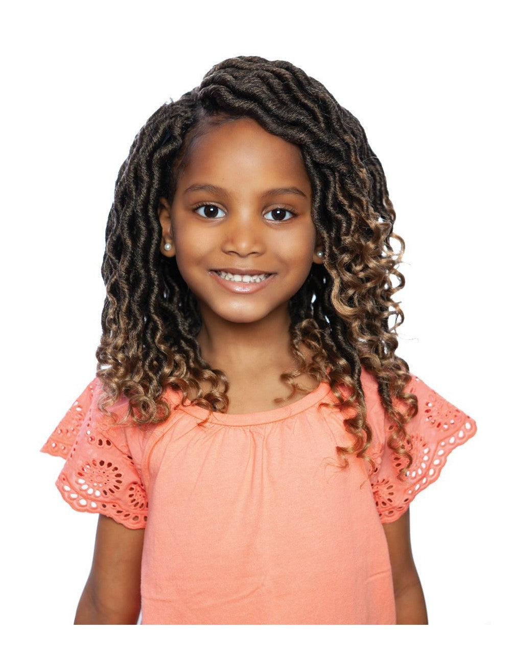 Afri Naptural Synthetic Kids Crochet Braid Kids Locs Nini Wavy Goddess ...