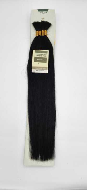 Isis Classic 100% Human Hair Tangle Free New Yaki Perm Texture Bulk ...