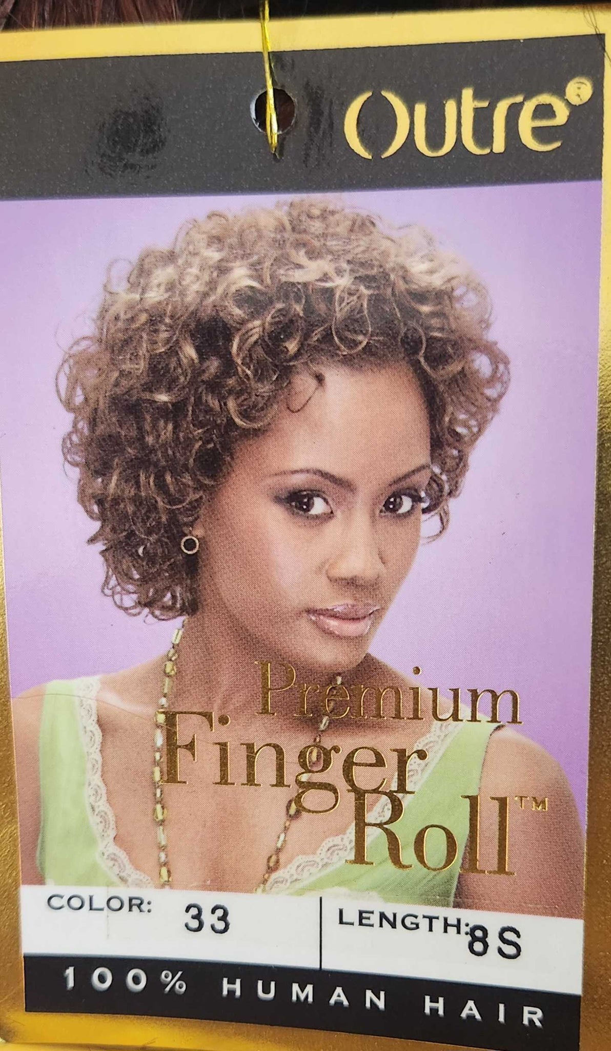 Outre Premium Human Hair Finger Roll 8S" – Elevate Styles