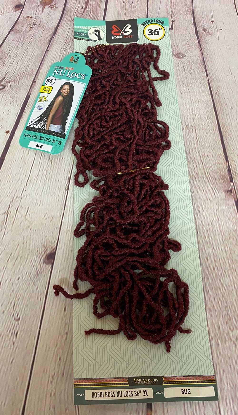 Bobbi Boss Synthetic Crochet Braid Nu Locs 36" 2x PACK | Elevate Styles