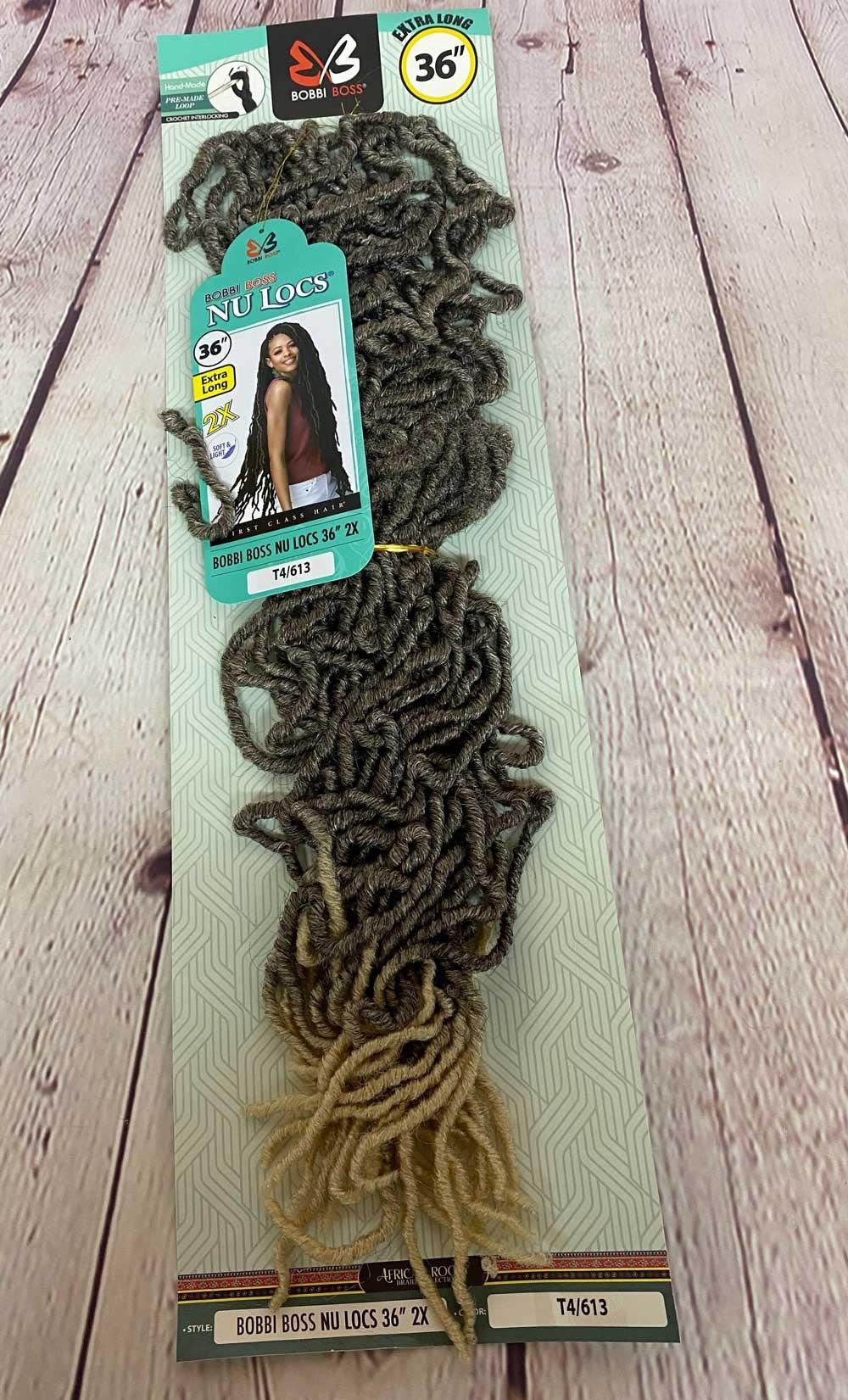 Bobbi Boss Synthetic Crochet Braid Nu Locs 36" 2x PACK | Elevate Styles
