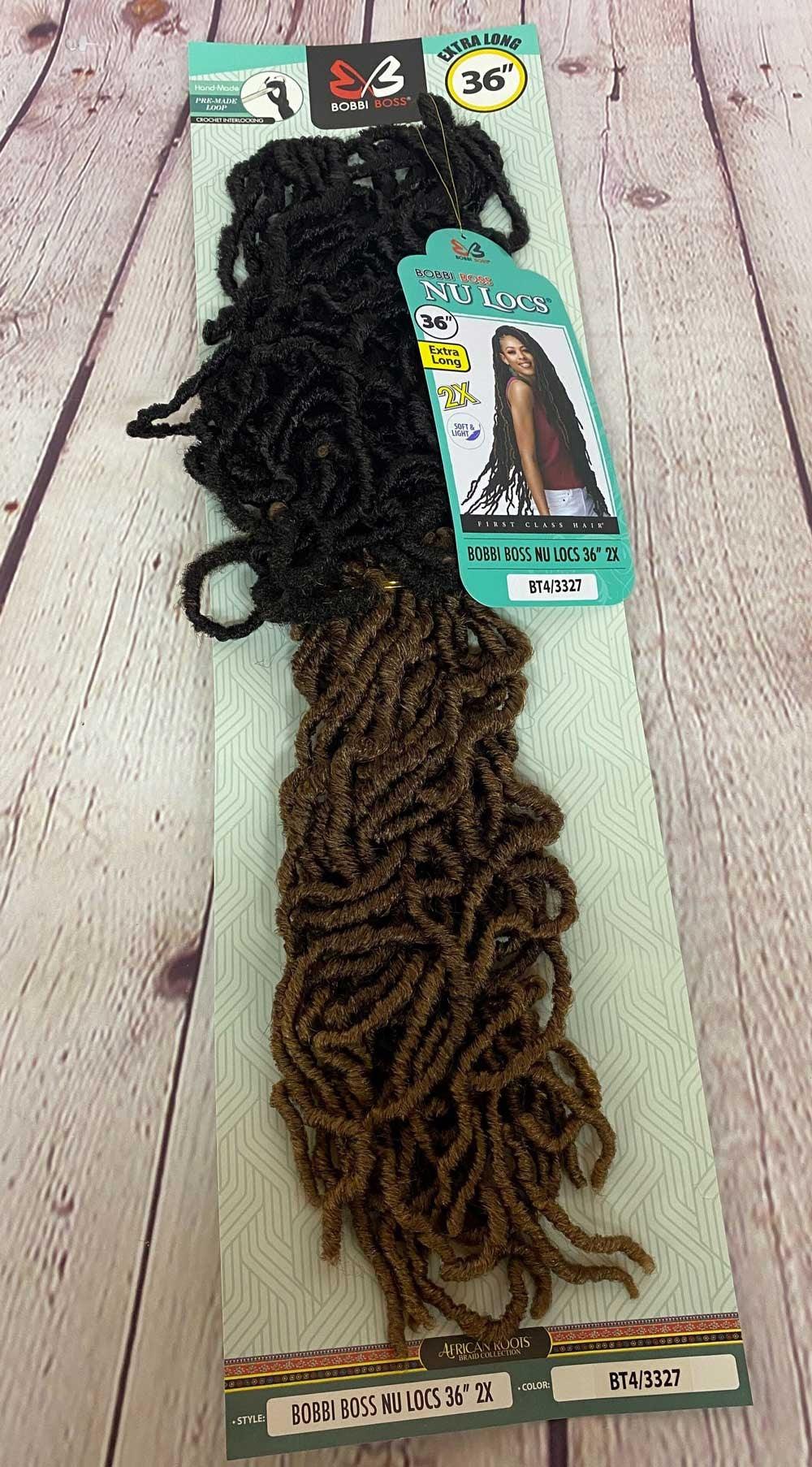 Bobbi Boss Synthetic Crochet Braid Nu Locs 36" 2x PACK | Elevate Styles