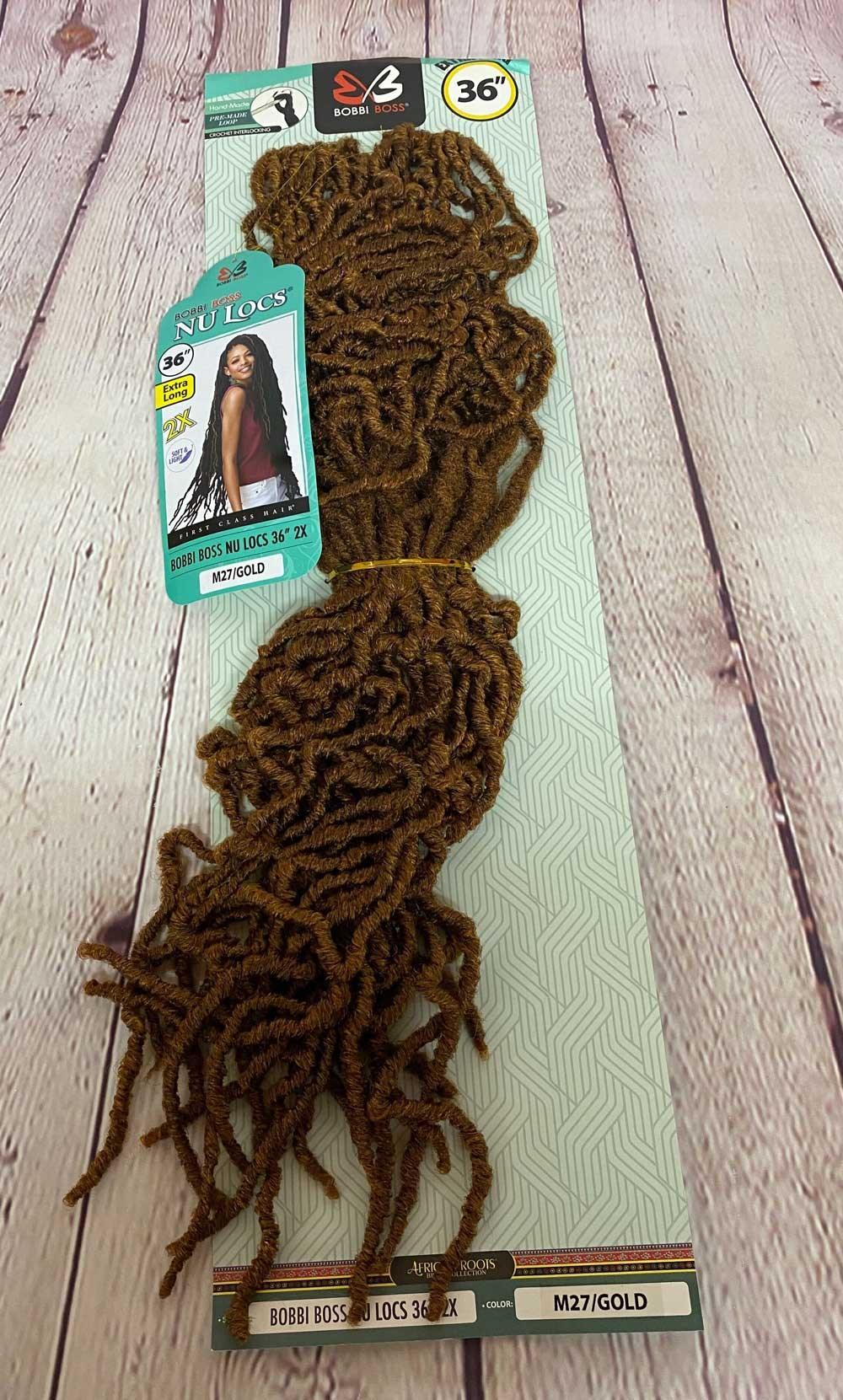 Bobbi Boss Synthetic Crochet Braid Nu Locs 36" 2x PACK | Elevate Styles