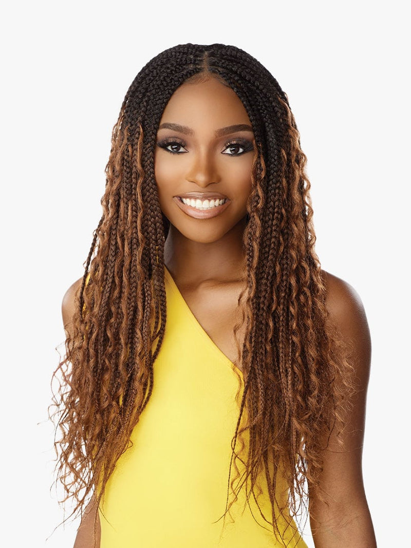 Sensationnel Cloud 9 4x4 Multi-Part Swiss Braid Lace Front Wig Mermaid ...