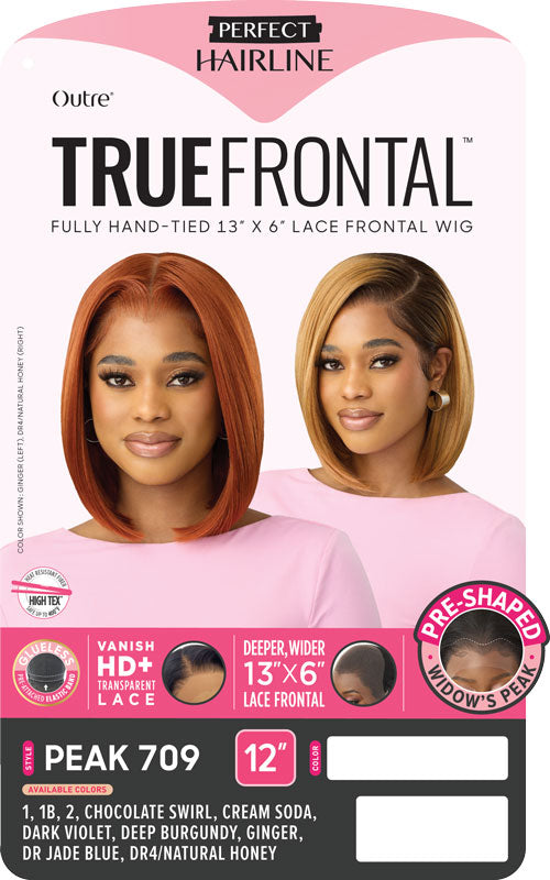 Outre Perfect Hairline True Frontal 13"x 6" HD Transparent Lace Front ...