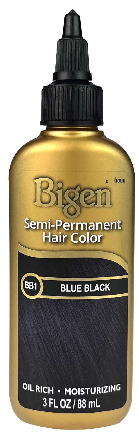 Bigen Semi-Permanent Hair Color BB1 Blue Black 3 Oz | Elevate Styles