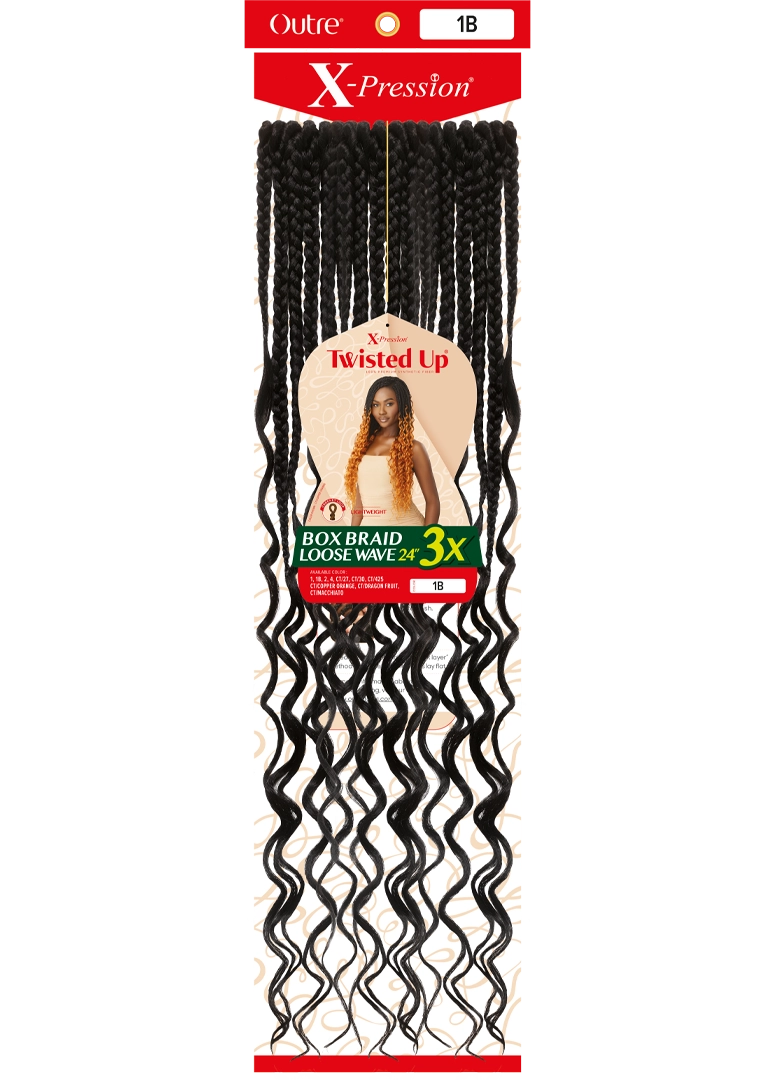 Outre X Pression Twisted Up Box Braid Loose Wave 24" 3x – Elevate Styles
