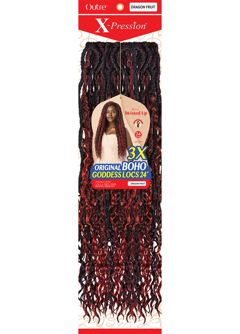 Outre X Pression Twisted Up Original Boho Goddess Locs 24" 3X – Elevate ...