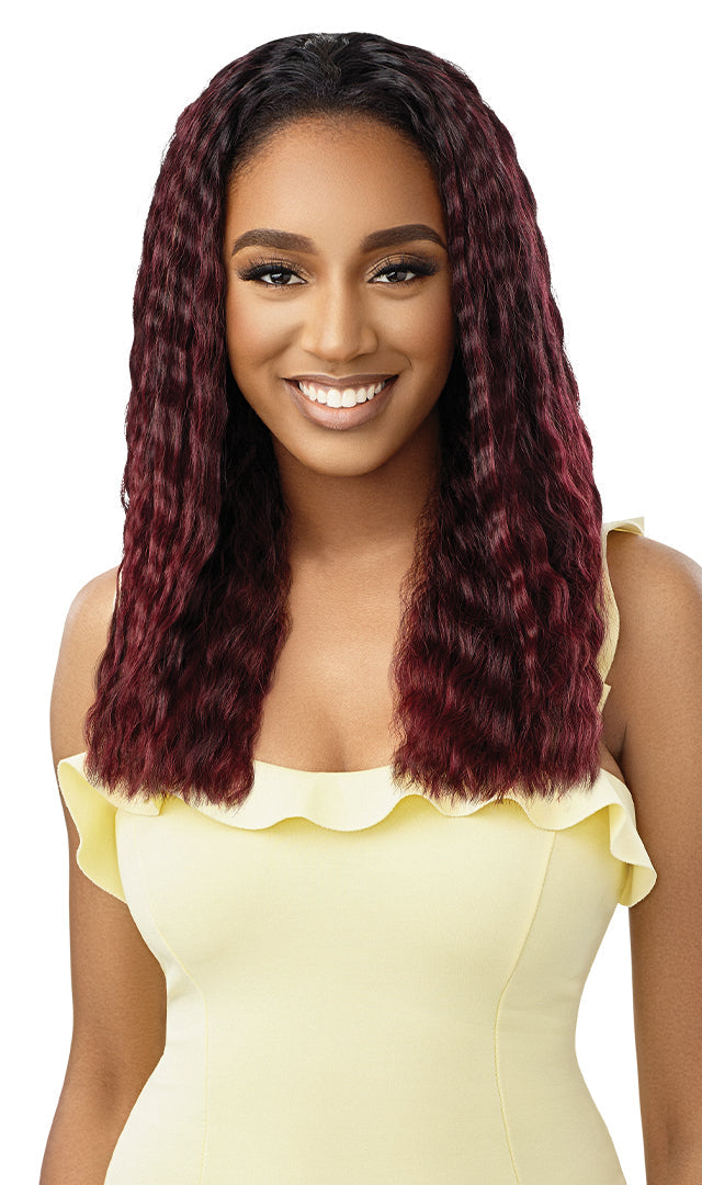 Outre Converti-Cap Deluxe Cap Wig Crimp Wave Rising Star | Elevate Styles