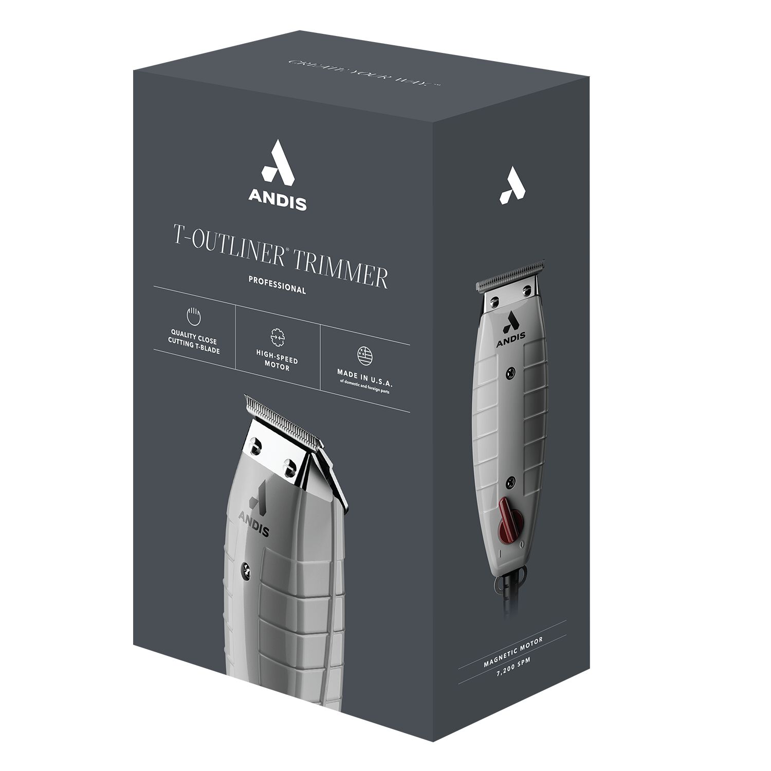 Andis T-Outliner Professional Trimmer – Close-Cut Precision Grooming ...