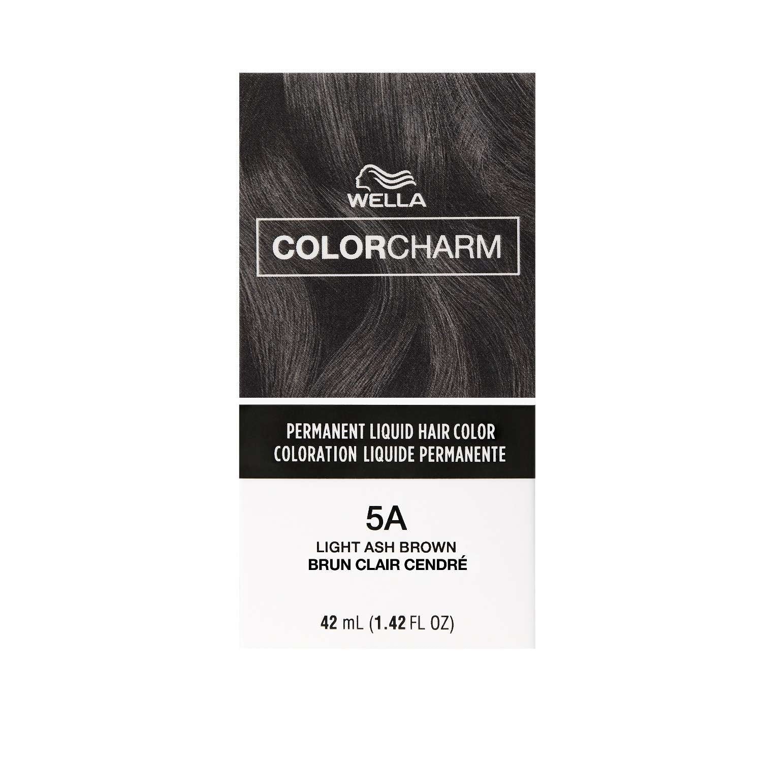 Wella Color Charm Permanent Liquid Hair Color 5N Light Brown – 1.42 fl ...