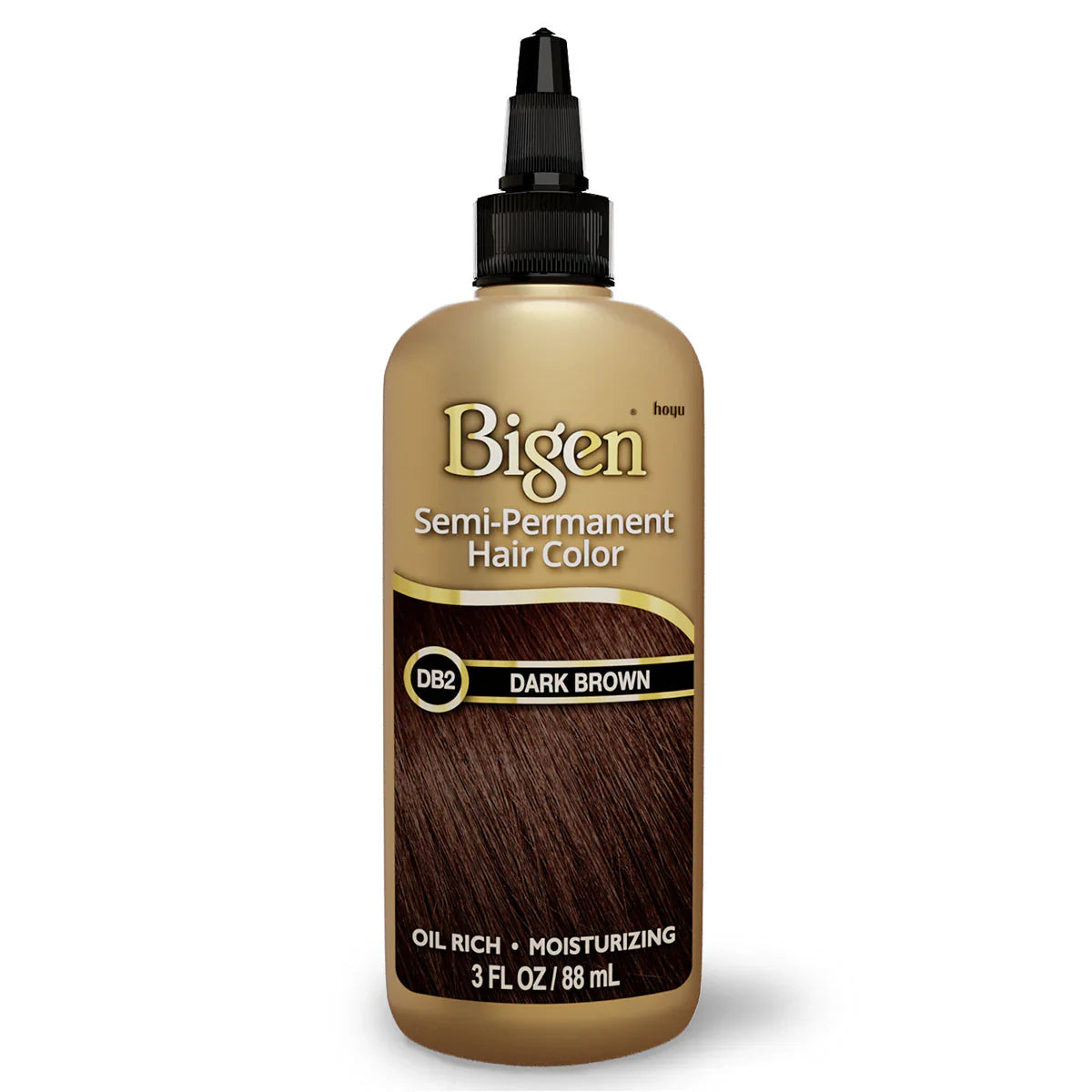 Bigen Semi-Permanent Hair Color DB2 Dark Brown 3 Oz | Elevate Styles