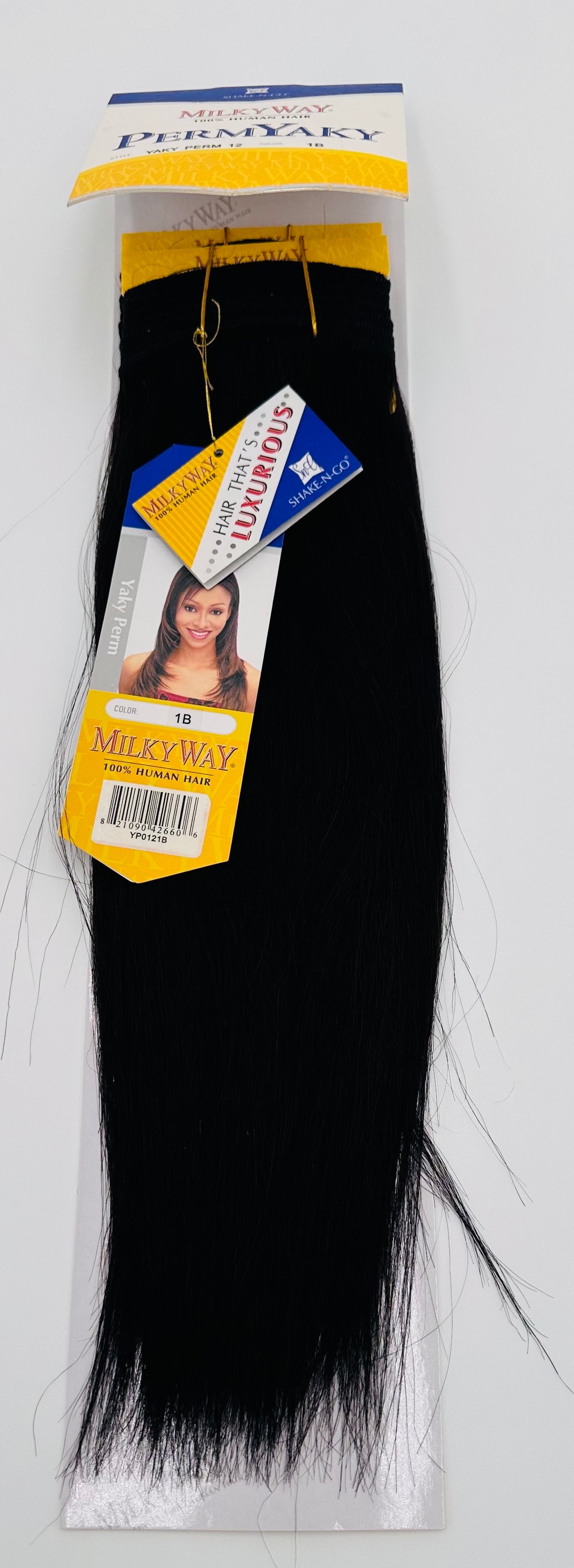 Milkyway™ 100% Human Hair Perm Yaky Straight Weaving Hair | Elevate Styles