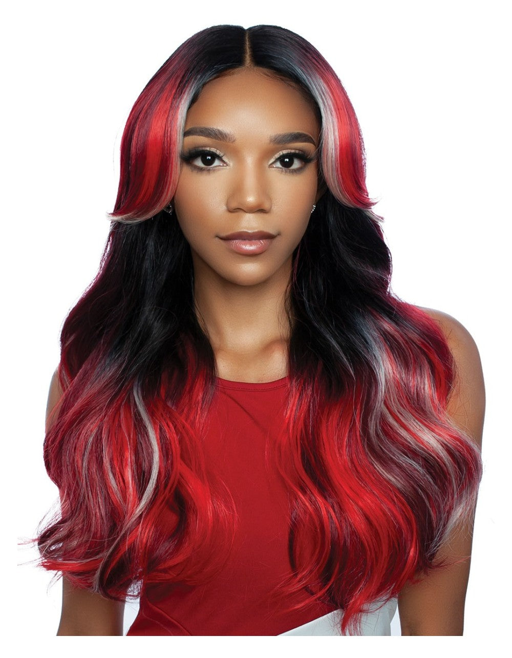 Mane Concept TRENDY Curtain Bang 4" HD Lace Front Wig RCTD212 Blaire | Elevate Styles