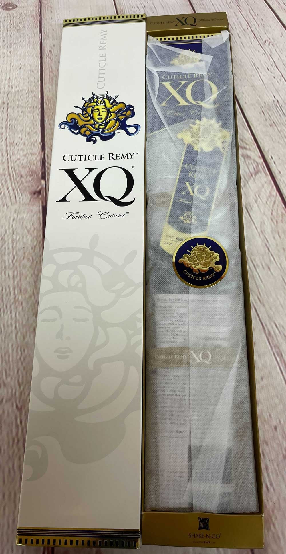 Shake N Go XQ Cuticle Remy Straight Yaki Weaving Hair 10" | Elevate Styles