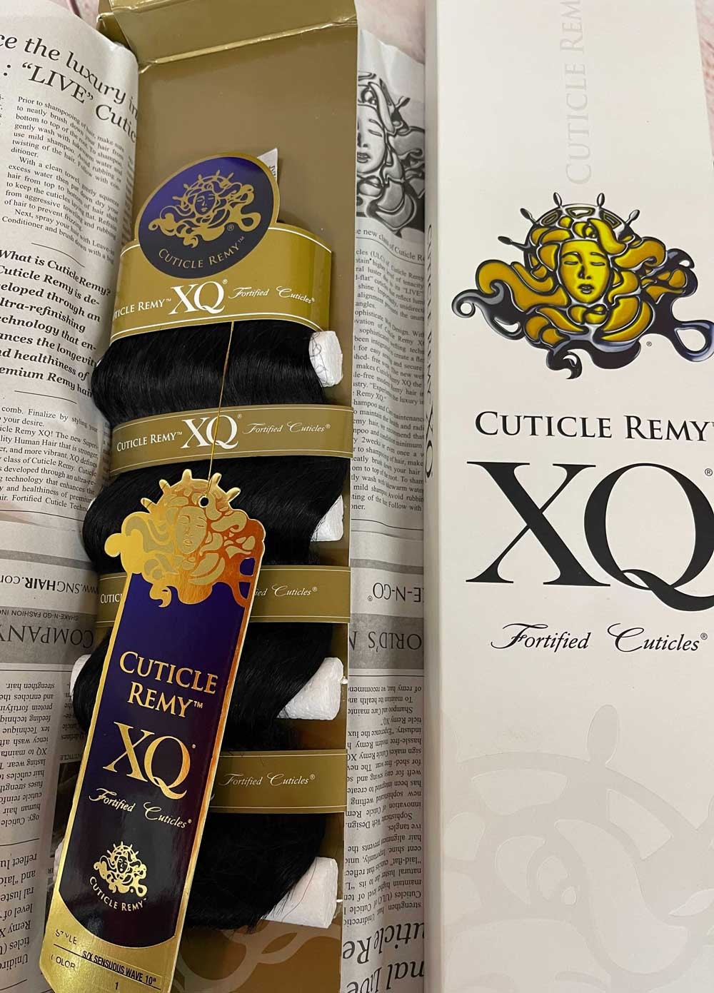 Shake N Go XQ Cuticle Remy Sensuous Wave 10" – Elevate Styles