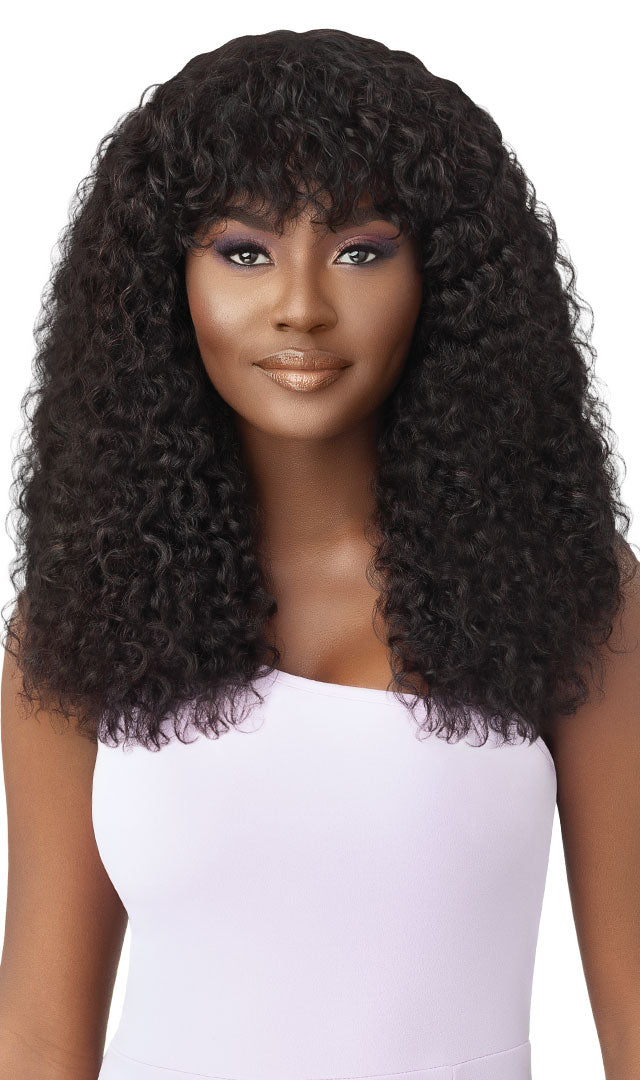 My Tresses Purple Label 7A Unprocessed Human Hair Full Cap Wig HH- Wet ...