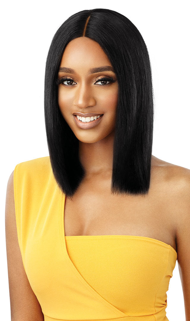 Outre The Daily Wig 100% Human Hair Wet N Wavy - Natural Curly 14 ...