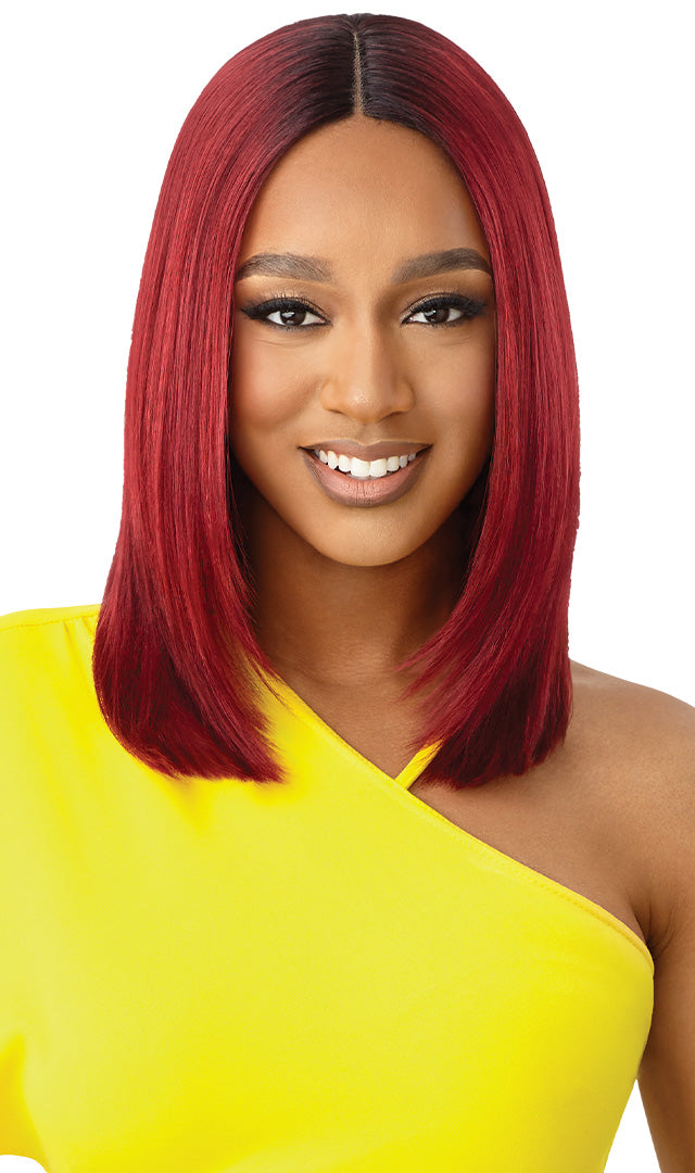 Outre The Daily Wig Premium Synthetic Hand-Tied Lace Part Wig Janiya 16 ...