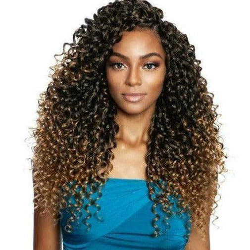 Mane Concept Afri Naptural Pre-Stretched 3X Paradise Curl 18" CBE303 ...